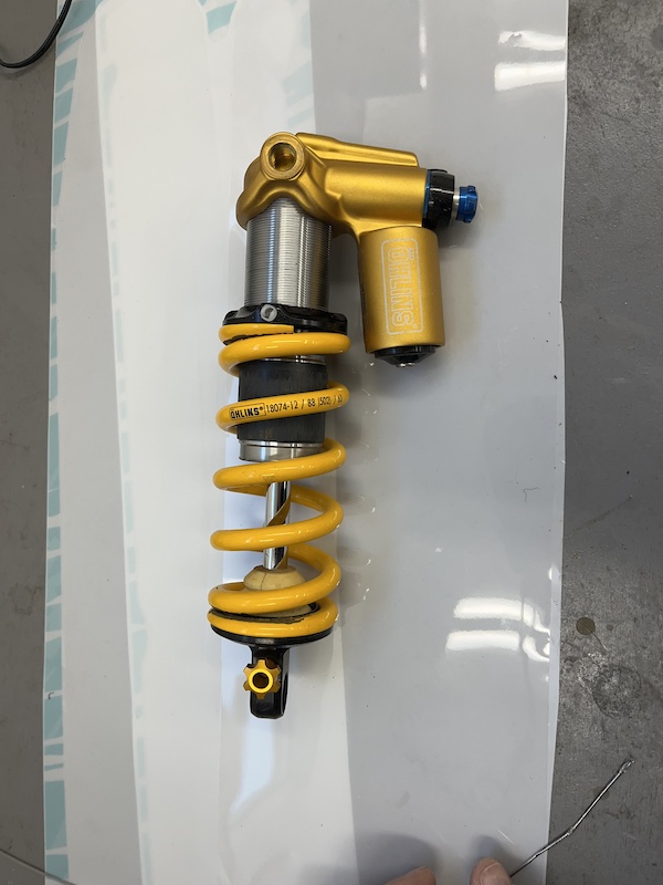 2022 Ohlins TTX coil shock Trunnion 205mm x 60mm For Sale
