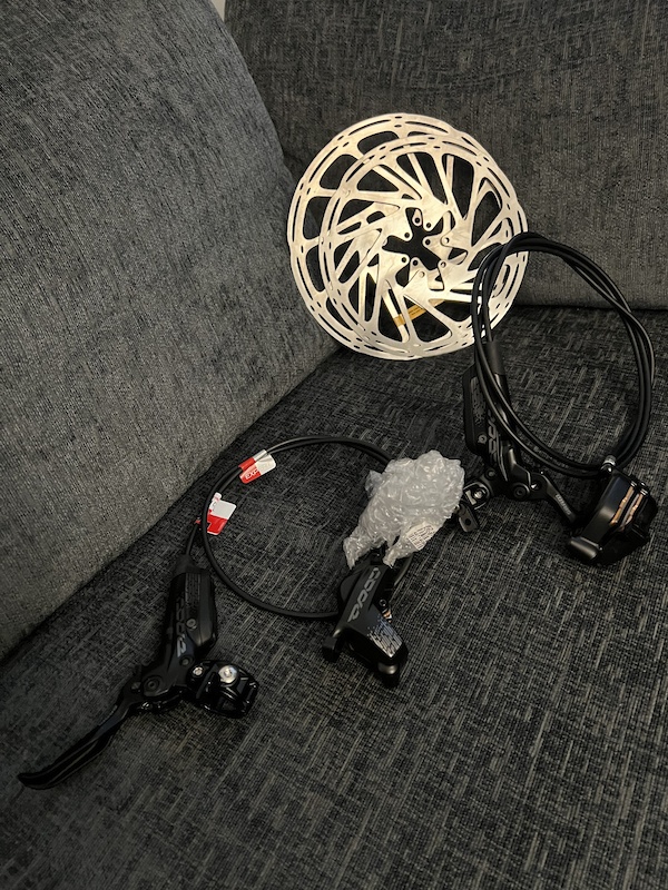 2022 SRAM Code RS 4-pot Brake 220/200mm rotors - new For Sale