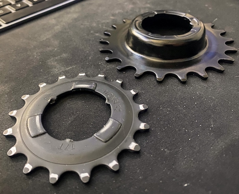 2022 Shimano IGH sprocket cog 22t 10mm offset For Sale