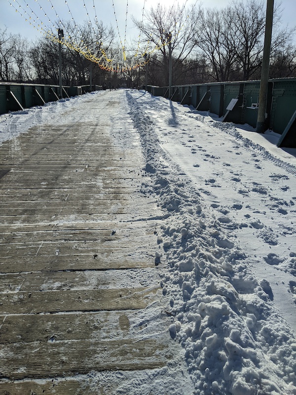 The Forks Historic Rail Bridge Multi Trail - Winnipeg, MB