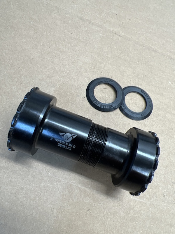2021 Wheels Manufacturing BB386 Evo Bottom Bracket 24mm For Sale