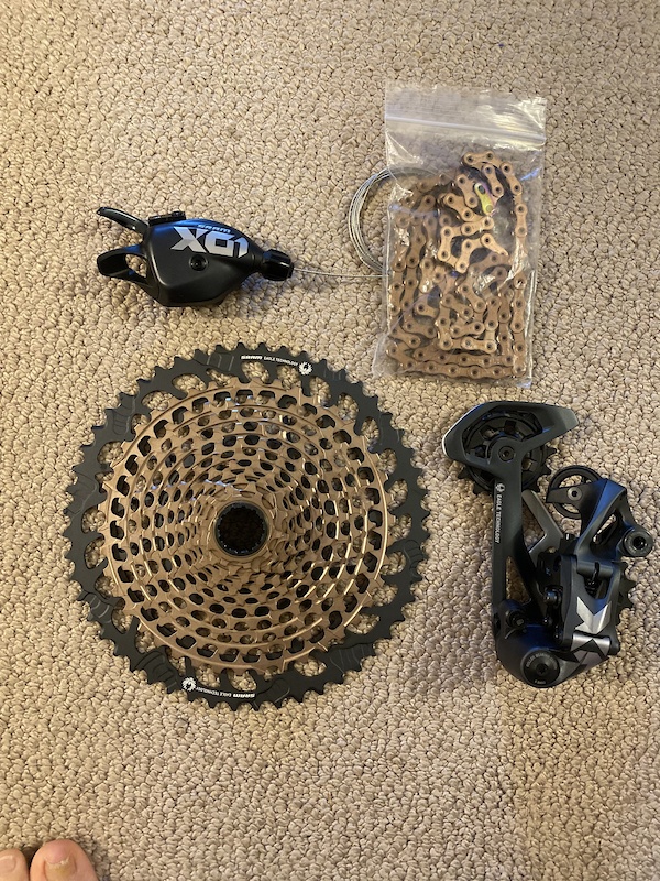 2023 Brand New Sram XX1 and X01 group set. 12 Speed. 10-52T For Sale