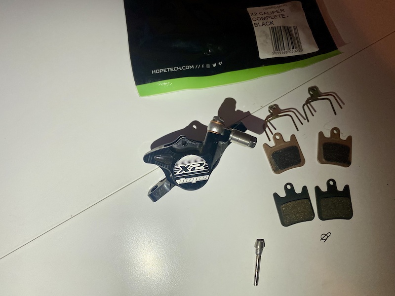 2021 Hope X2 Caliper used once with 2 sets pads. For Sale
