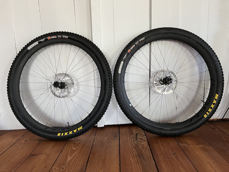 2021 Roval Control 29 Carbon Wheels with Rekons and Rotors For Sale