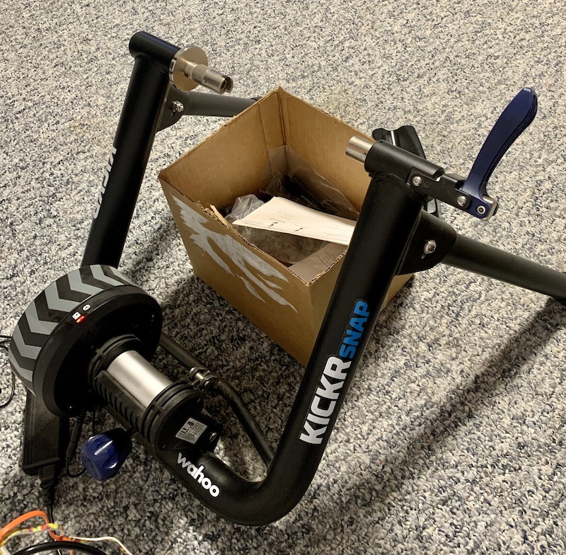 2021 Wahoo Kickr Snap Trainer w Extras For Sale