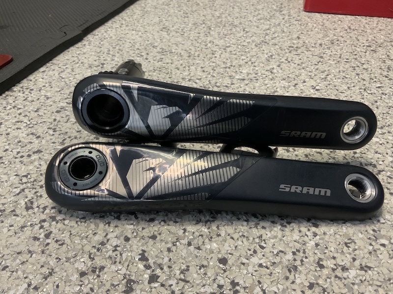 2022 SRAM X1 Eagle Carbon DUB Boost Cranks 175mm Takeoff For Sale