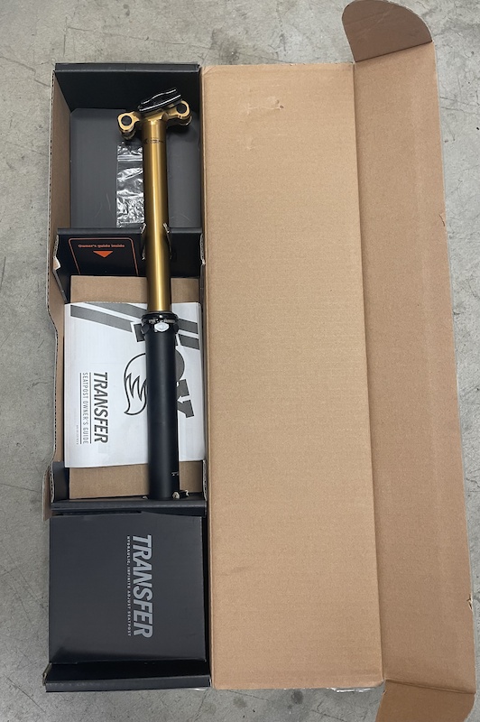 2021 Fox Transfer Kashima Coated Dropper Post 200mm 31.6mm For Sale