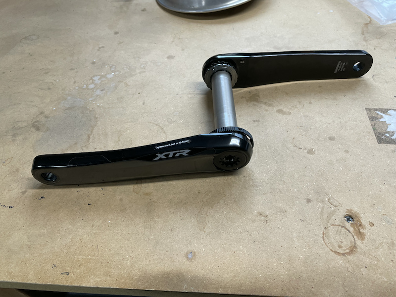 2022 Shimano XTR FC-M9100-1 Cranks - 175mm - Ridden 5 times For Sale