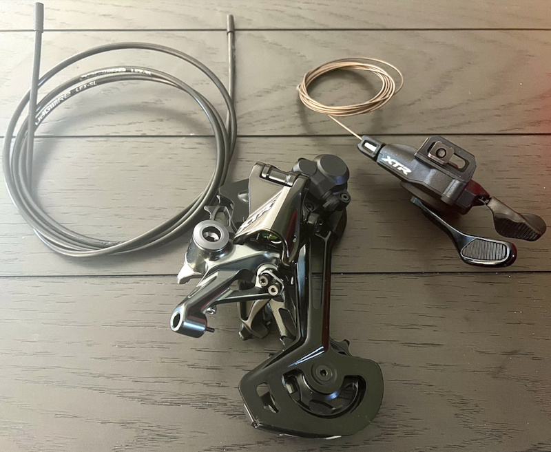 2023 shimano xtr derailer and shifter take off brand new For Sale