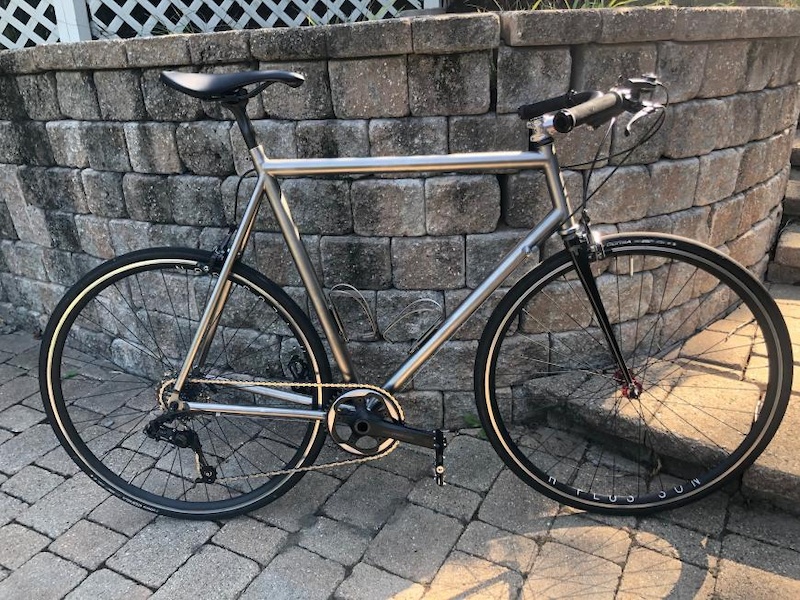 Merlin Titanium Road w/Fillet Brazed Segmented 1"Fork For Sale