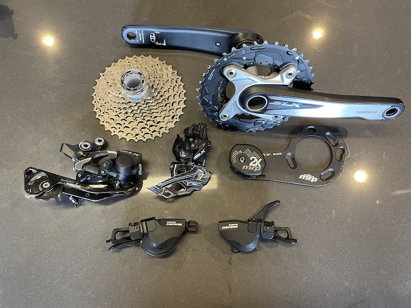 2015 Shimano SLX/Deore 2x10 Groupset For Sale