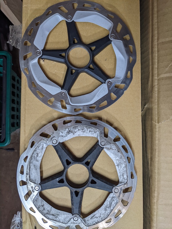 2022 Pair - Shimano XT Rotors - 180mm CL For Sale