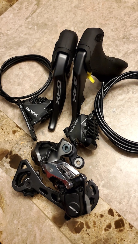 2022 Shimano GRX Di2 shifter/brake/caliper/derailleur For Sale