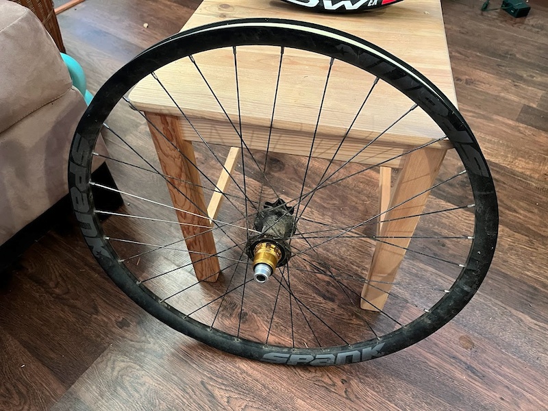 Hope/Spank wheel with new Stans rims For Sale
