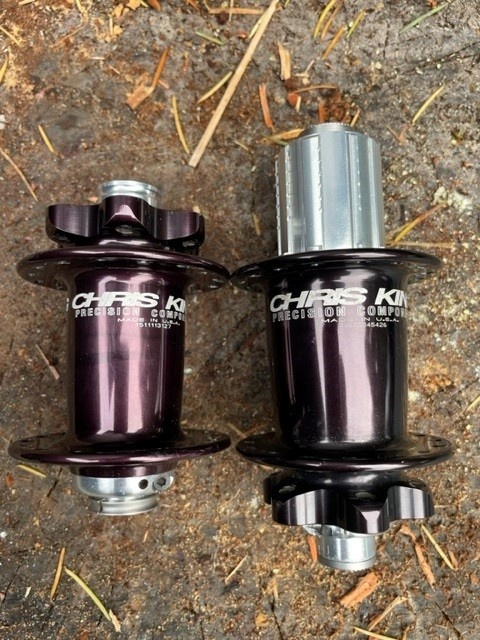 Chris King front and rear hub For Sale