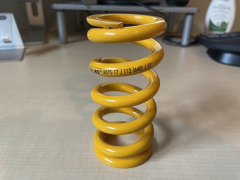 2022 Ohlins Spring - 640 pound up to 57mm stroke For Sale