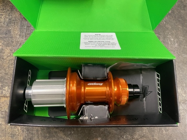 2021 Hope RS4 Orange Hubs Front/Rear For Sale