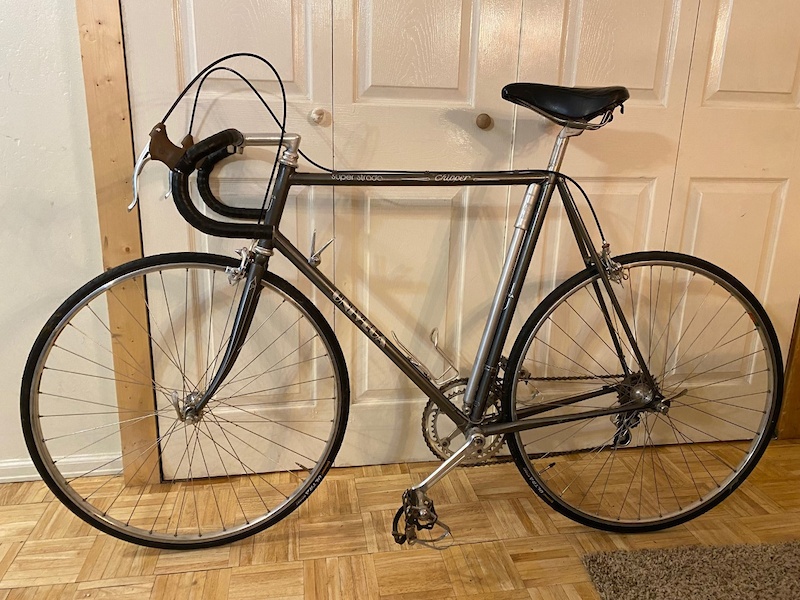 58cm Univega Super Strada Tange Champion Chromoly For Sale