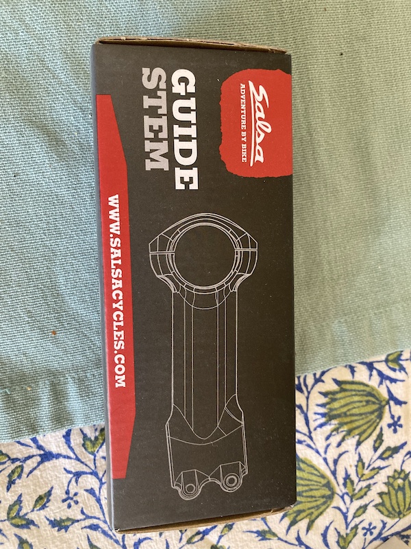 2022 Salsa Guide Stem 80mm, 31.8 Clamp For Sale