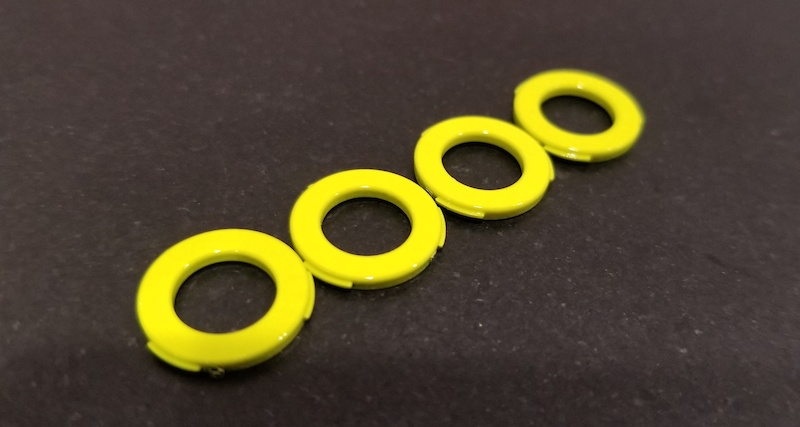 2022 Magura MT Caliper Rings - Neon Yellow For Sale