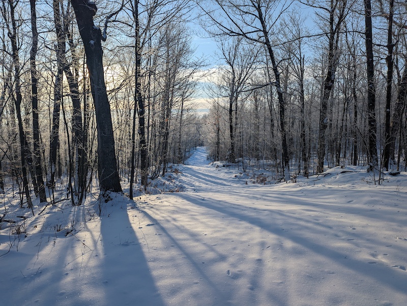 Bardon Peak Overlook Trail Skiing Trail - Duluth, MN