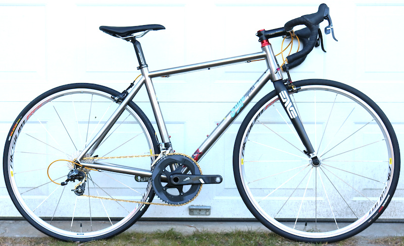 2020 Sage Cycles Skyline Titanium & Enve Carbon For Sale