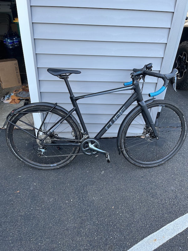 2021 Cube Nuroad Pro Fe gravel bike fenders racks lights For Sale