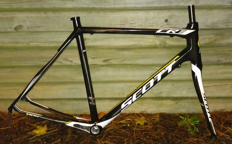 Scott CR1 Comp carbon road bike frameset 56cm For Sale