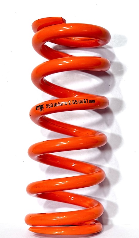 2022 Fox SLS Spring 2.65 550lbs For Sale