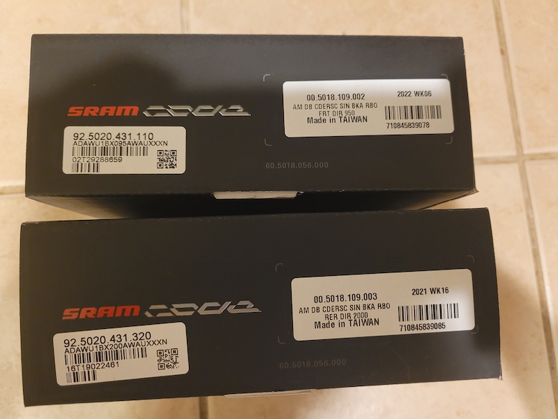 2022 New Sram Code rsc rainbow set For Sale