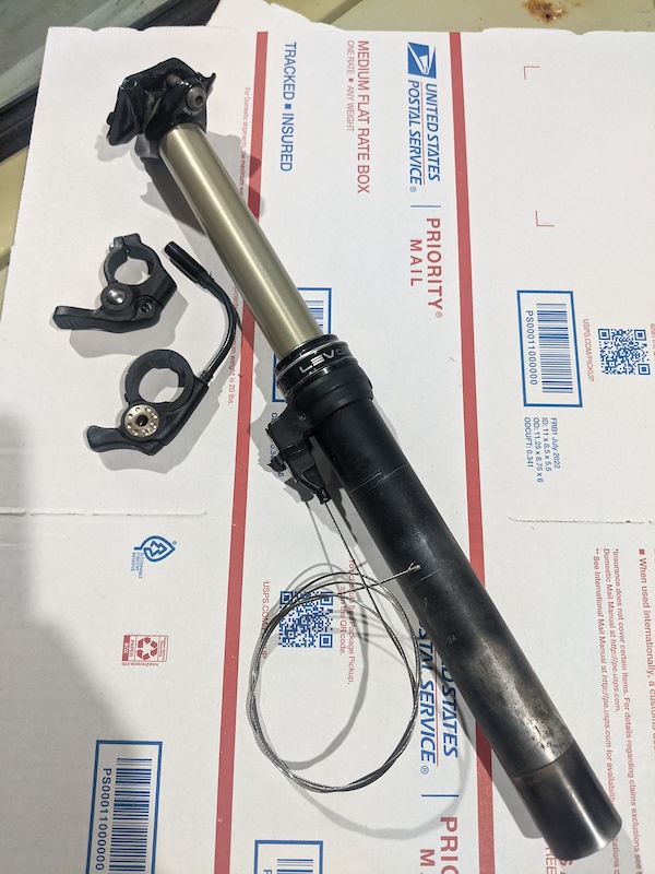 2013 KS Lev DX External dropper 31.6mm 125mm For Sale