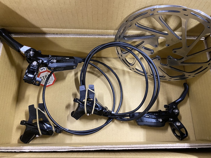 2022 New Unused SRAM Code RSC Brake set with rotors For Sale