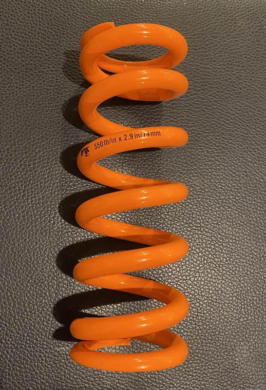 2022 Fox sls coil spring 550 lb/in x 2.9/74 mm For Sale