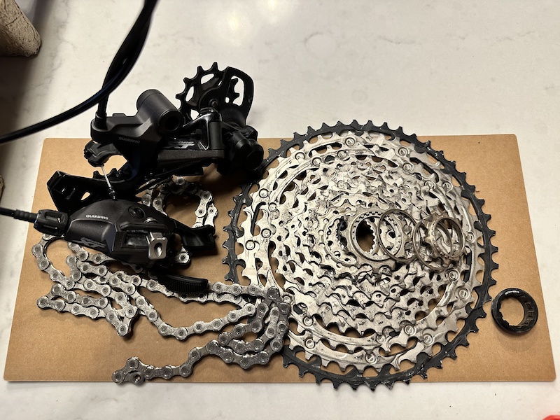 2022 Shimano XT Groupset 1x12 + RaceFace Crankset For Sale