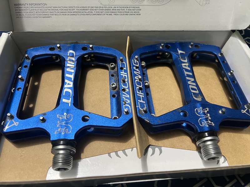 2022 Chromag contact pedals For Sale