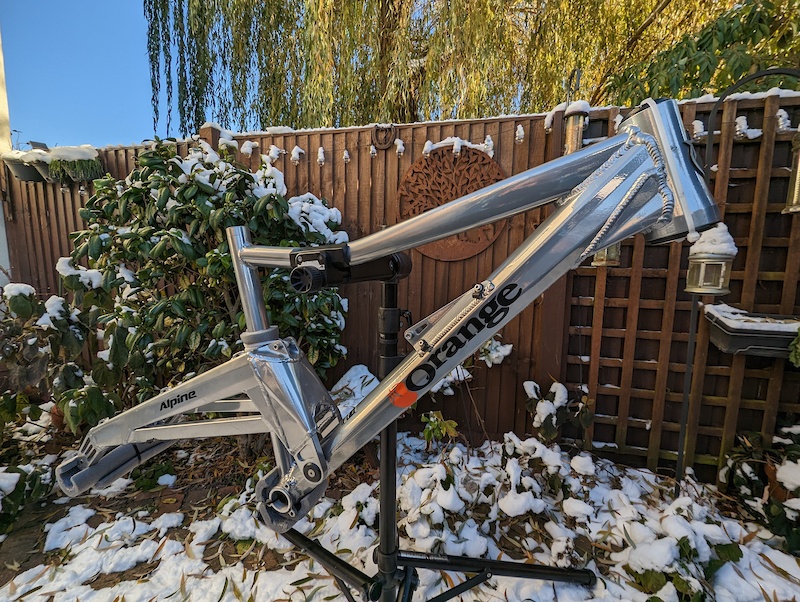 Orange Alpine Sterling Silver Medium 18" | Frame Only For Sale