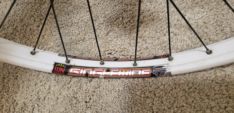vintage Formula front hub on Tomac Singlewide rim For Sale
