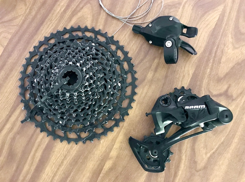 2020 Sram SX 12 speed shifter, derailleur, cassette For Sale