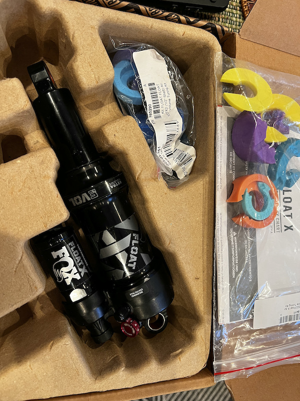 2022 Fox Float X Performance + Volume Spacers 210 x 55 For Sale