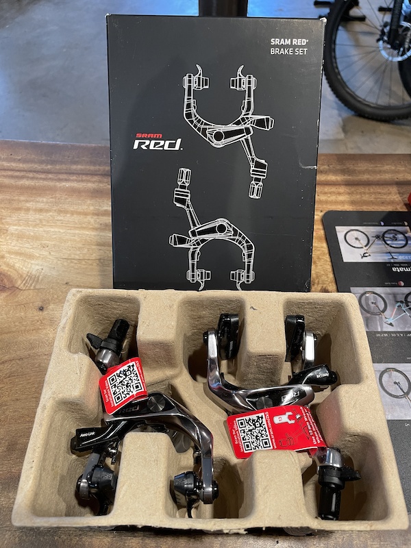 SRAM RED eTap Rim Brake Calipers + Shift Levers For Sale