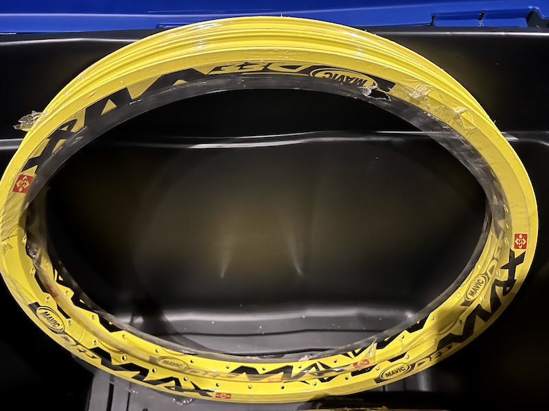 2008 Rare NEW DEEMAX rims NOS / WTB gold wheelset For Sale