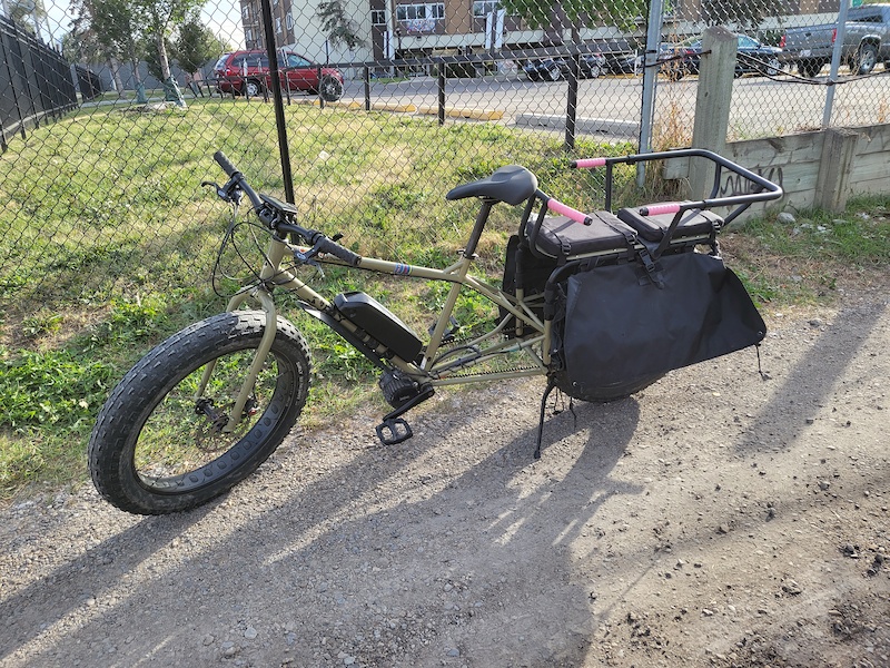 2017 Meet Ficus: Surly Big Fat Dummy with Bafang mid drive For Sale