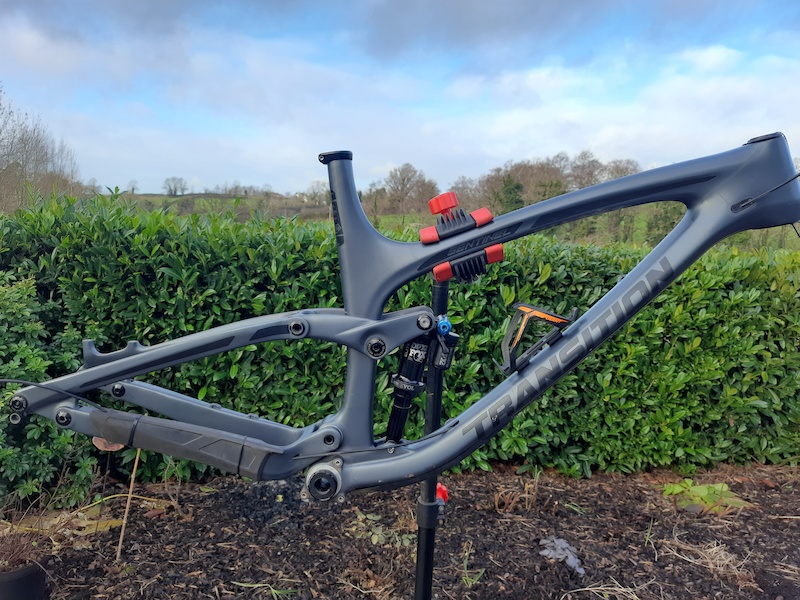 2019 Transition Sentinel Carbon Fibre XL Gunmetal Grey For Sale