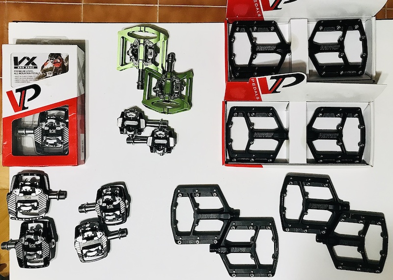 Assorted VP Components Pedals For Sale