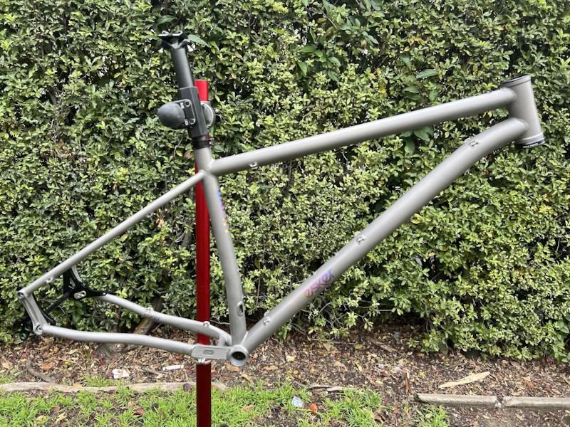 2023 Esker Japhy XL Titanium Hardtail Frame NEW For Sale