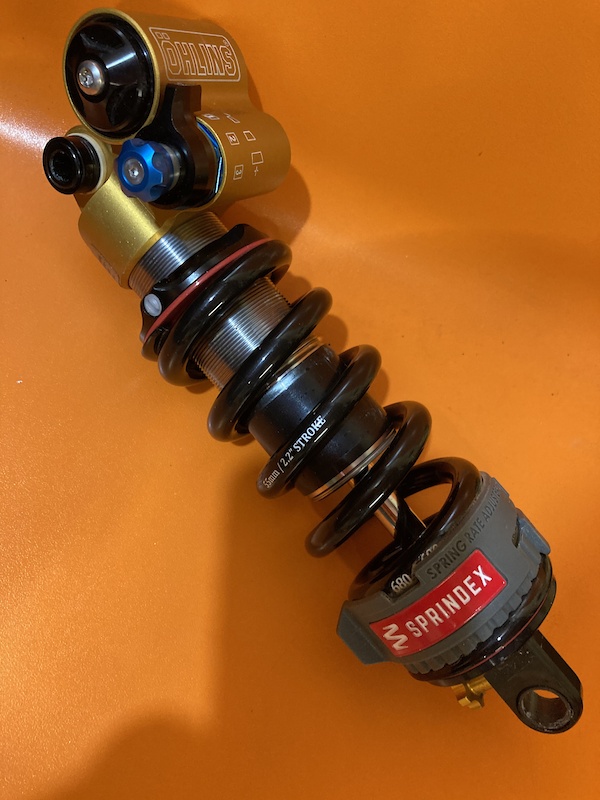 2022 Ohlins ttx coil 210x55 Springdex 610-690lb spring For Sale