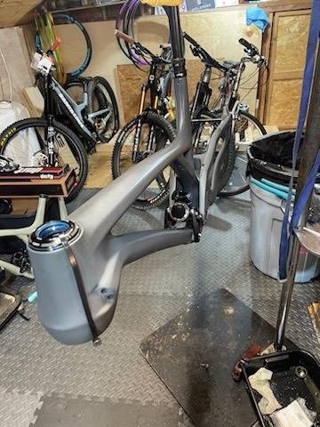 2021 Evil Offering v2 frame w/2023 Super Deluxe For Sale