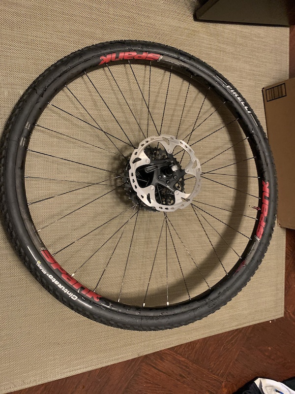 Spank 350 Vibracore Rear Wheel w Stan's Neo Hub For Sale