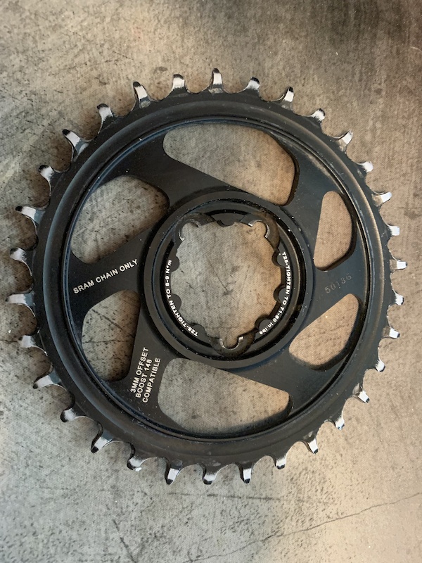 2021 SRAM Eagle X-Sync2 12-SPD 3mm Offset Chainring 32T For Sale
