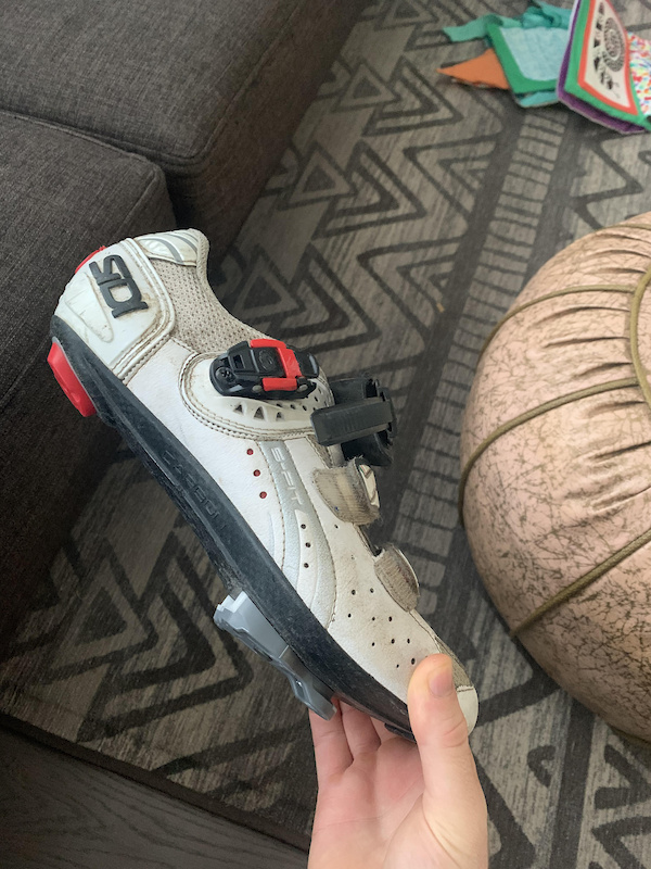 2015 Sidi Genius 5 Fit Carbon, size 44 road bike shoes For Sale